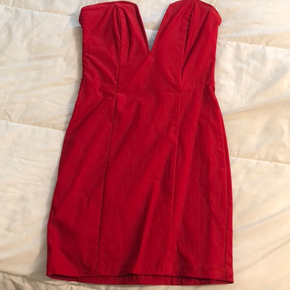 Windsor | Dresses | Windsor Red Bodycon Dress | Poshmark